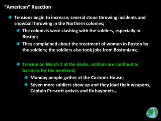 Topic 02.Colonization, Towards Revolution | PPT