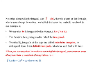 Integral Calculus Anti Derivatives reviewer | PDF
