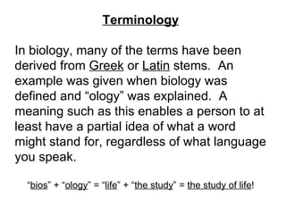 Topic 1 - What is Biology? | PPT