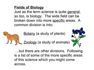 Topic 1 - What is Biology? | PPT