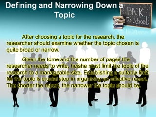choosing a Topic | PPSX