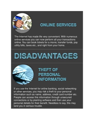 Pros and cons of the Internet Project | PDF