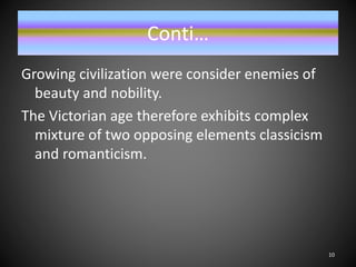 Victorian Age Literature | PPTX