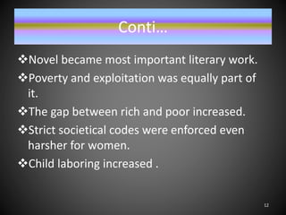 Victorian Age Literature | PPTX