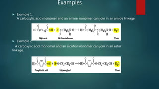 Polymerization (Condensation Polymerization) | PPTX