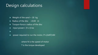 SEMI AUTOMATIC SAND FILTER MACHINE | PPTX