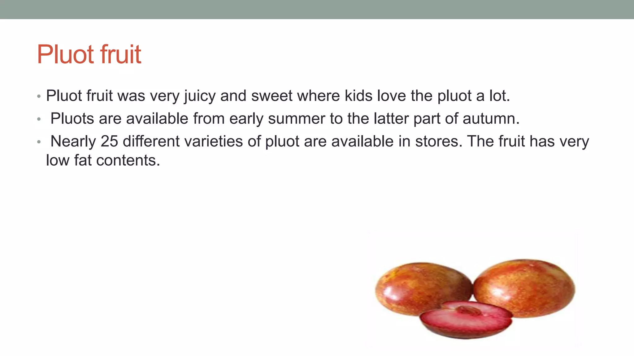 Hybrid Fruits | PPTX