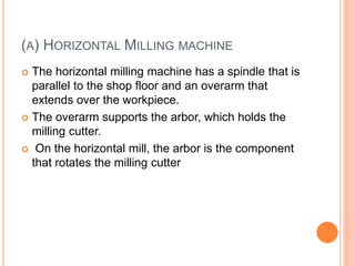 Topic:milling machine | PPT