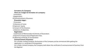 Company Act 1994 (Constitution & Incorporation) Topic 1 | PDF