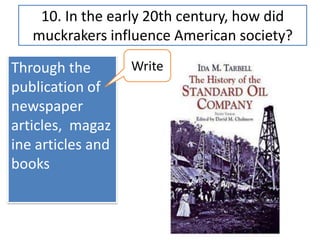 Topic 2-muckrakers | PPT