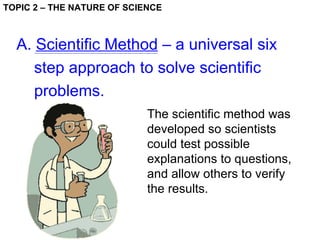 Topic 2 - The Nature of Science | PPT