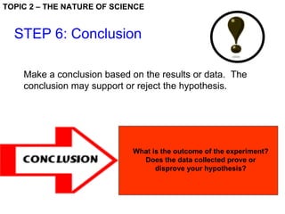 Topic 2 - The Nature of Science | PPT