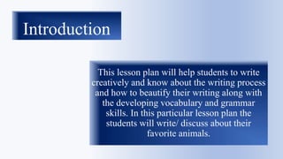 creative writing | PPTX