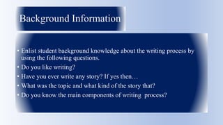 creative writing | PPTX