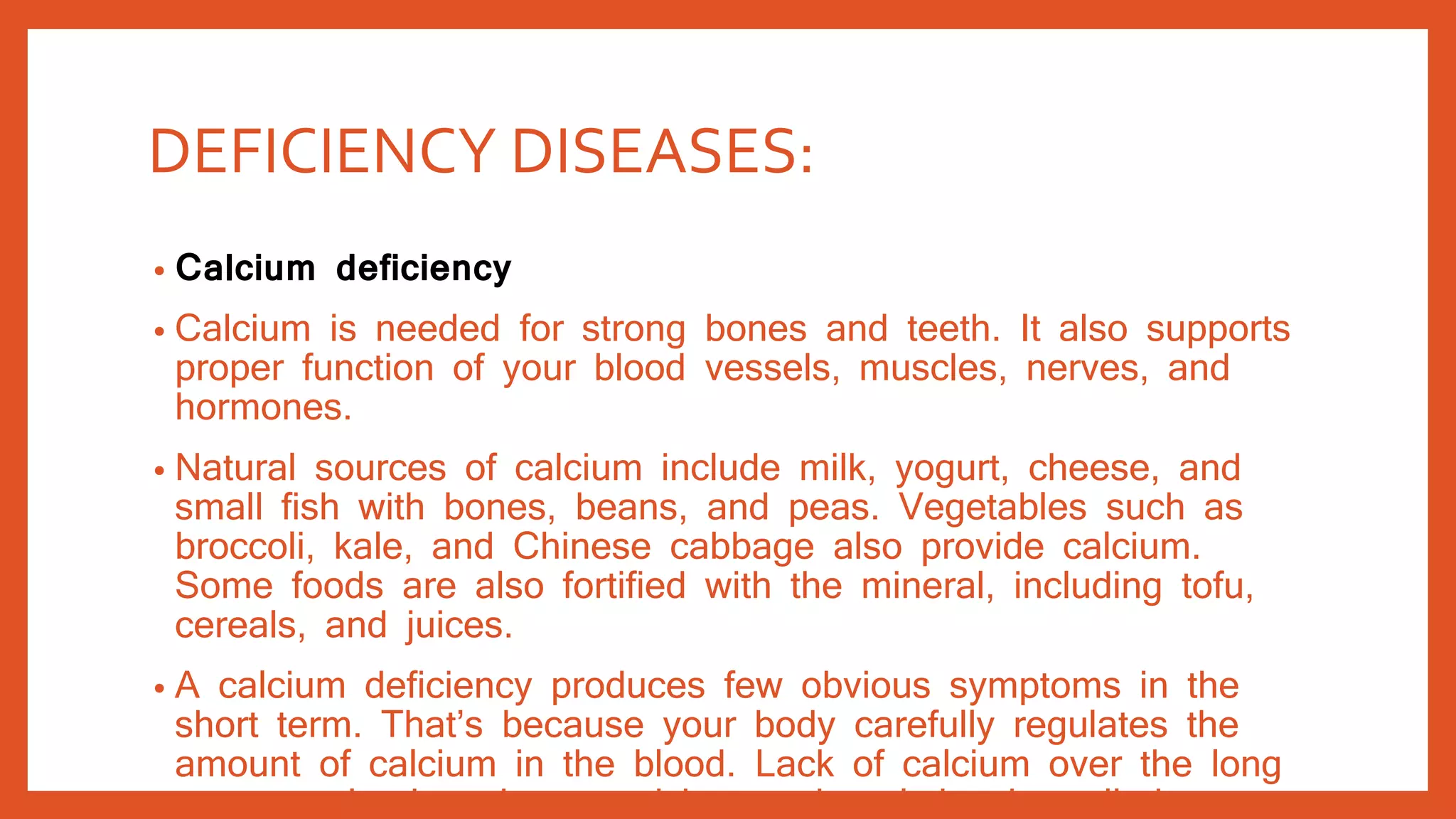 Vitamins and minerals deficiency | PPTX