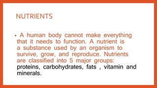 Vitamins and minerals deficiency | PPTX