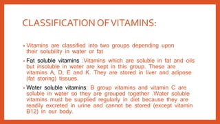 Vitamins and minerals deficiency | PPTX