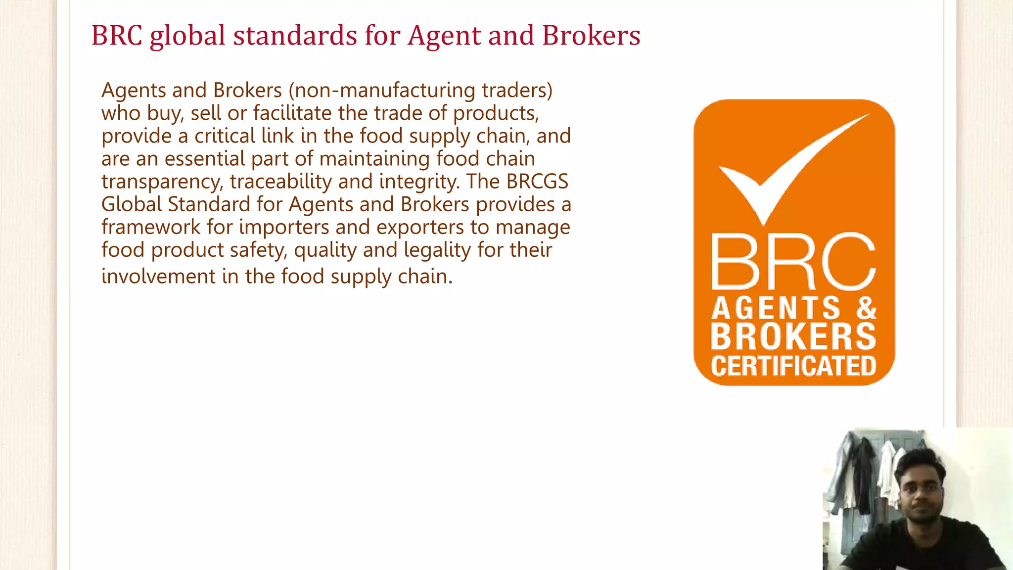 BRC (British retail consortium) | PPTX