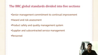 BRC (British retail consortium) | PPTX