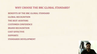 BRC (British retail consortium) | PPTX