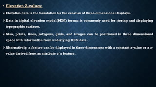 3d visualisation of dem using arcscene | PDF