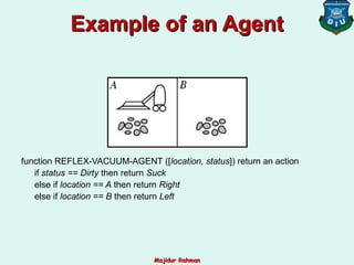 AI Lecture 2 (intelligent agents) | PPT