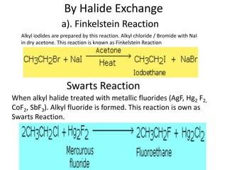 Haloalkanes and Haloarenes Topic 2 Class XII By Kailash Bhatt | PPTX