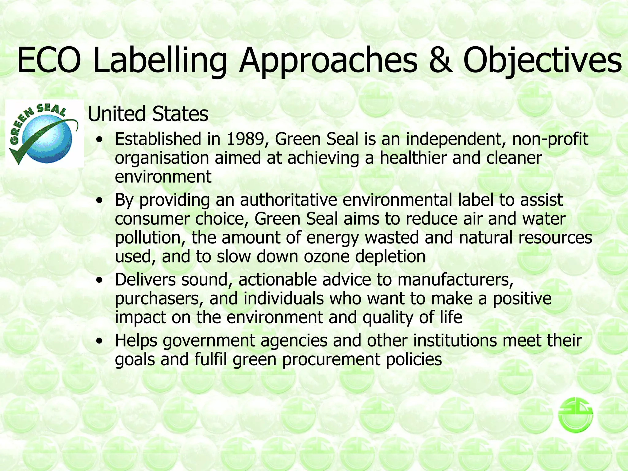Topic 3 Eco Labelling | PPS