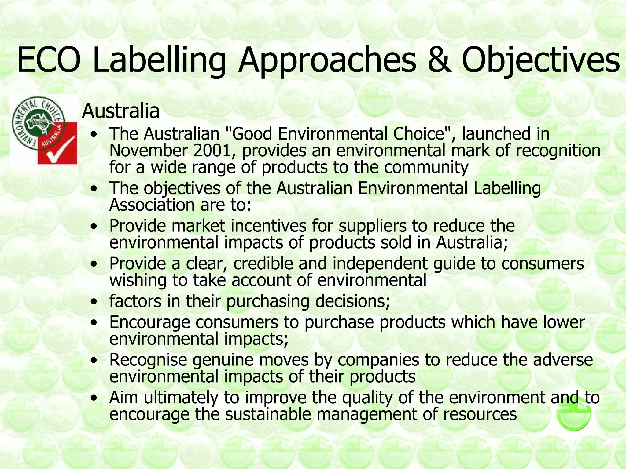 Topic 3 Eco Labelling | PPS
