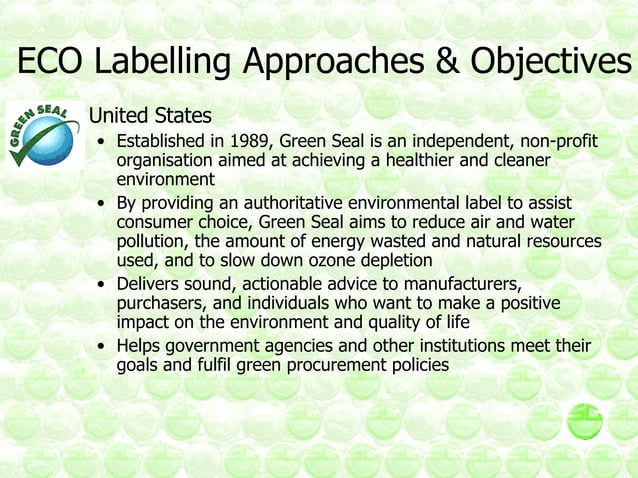 Topic 3 Eco Labelling | PPS