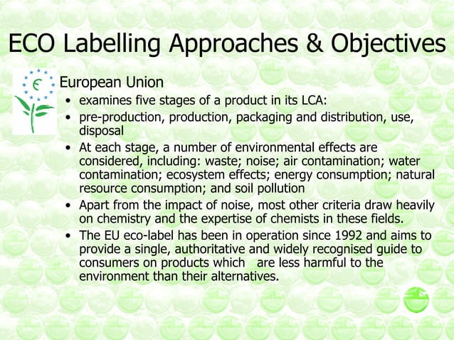 Topic 3 Eco Labelling | PPS