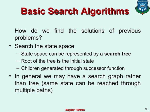 AI Lecture 3 (solving problems by searching) | PPT