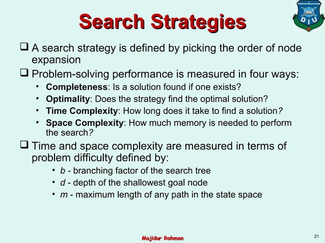 AI Lecture 3 (solving problems by searching) | PPT