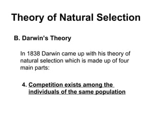 Topic 4 - Cell Theory and Natural Selection | PPT | Biological Sciences ...