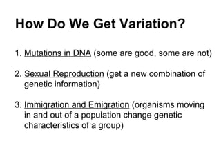 Topic 4 - Cell Theory and Natural Selection | PPT | Biological Sciences ...
