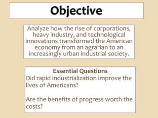 Topic 4-corporations-Industrial-Revolution-Ohio-content-standard-10 | PPTX