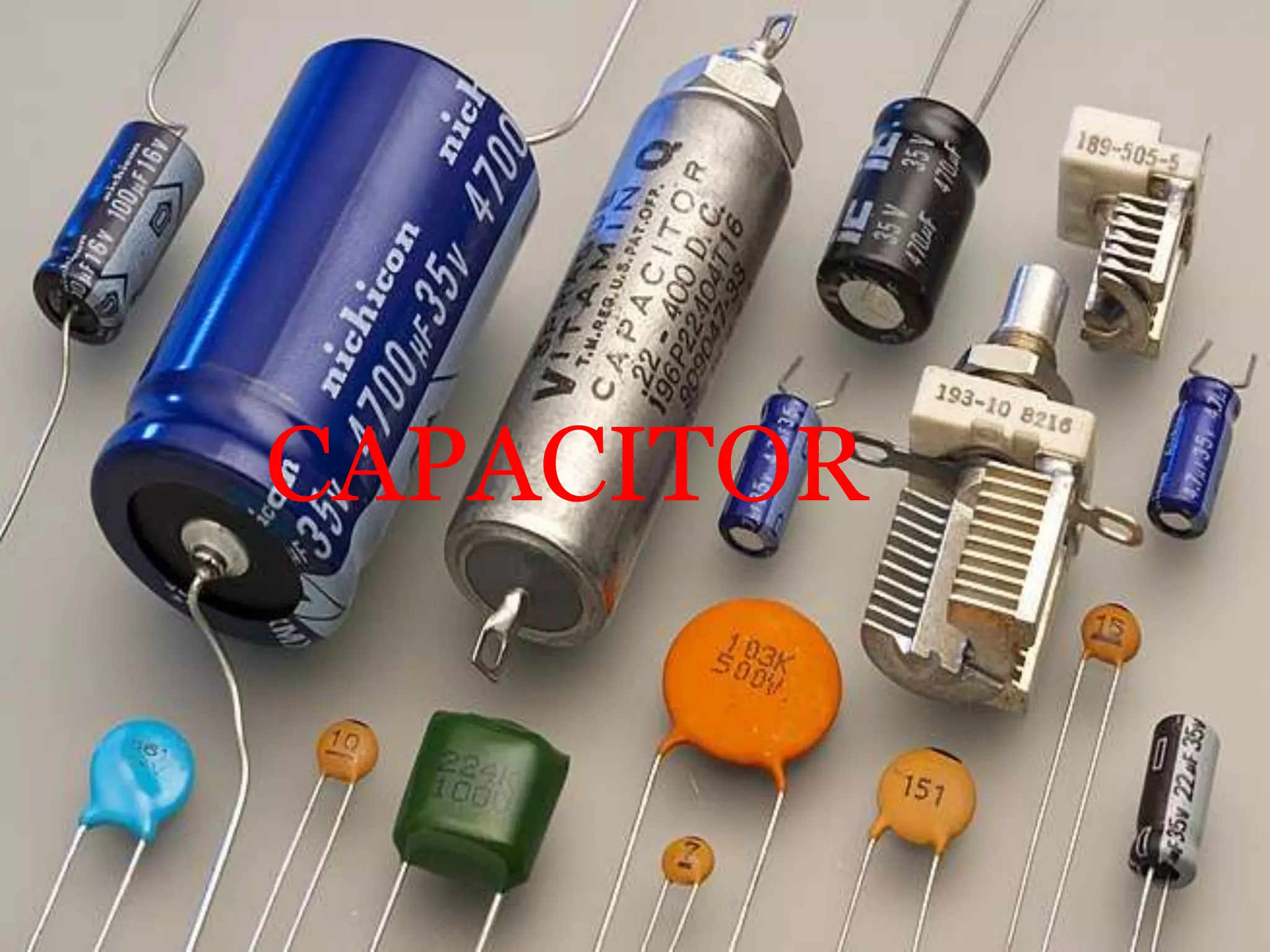 Topic 4 capacitor | PPTX