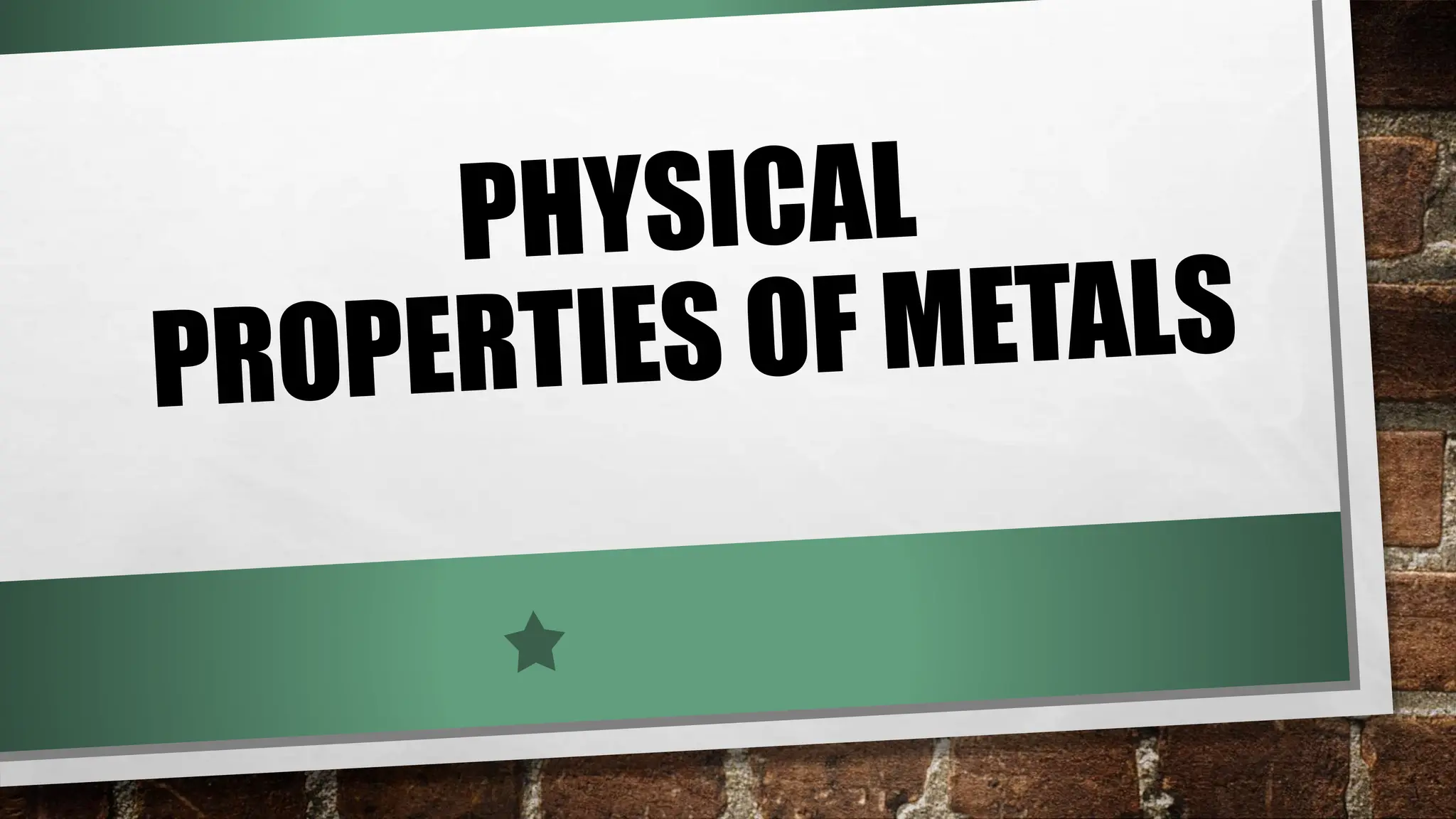 Topic-5-Properties-of-metals. for grade 5pptx | PPTX