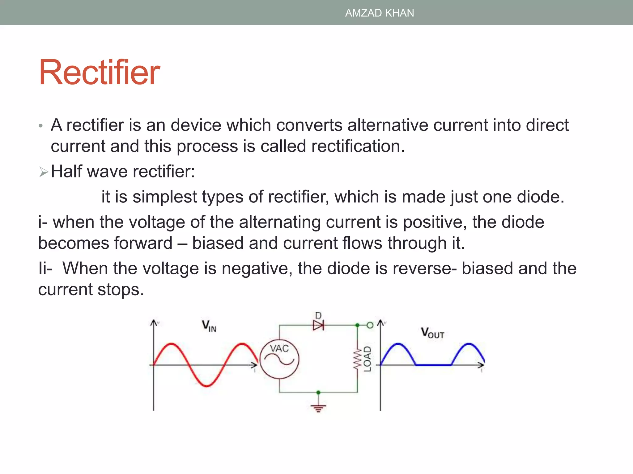 Topic 5 diode | PPTX