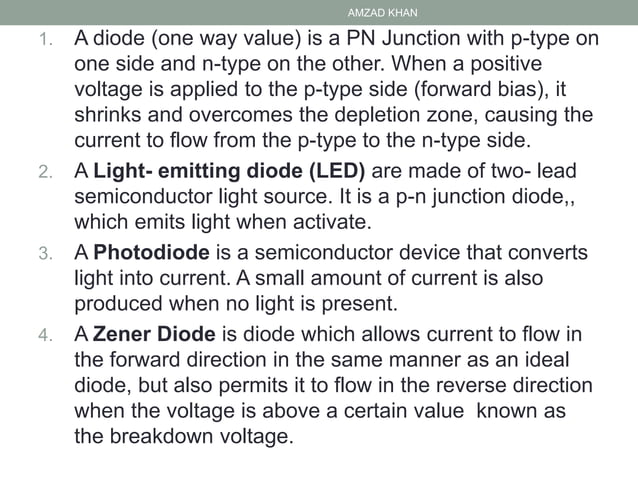 Topic 5 diode | PPT