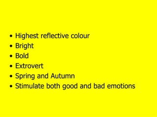 Topic 6 Colour | PPS