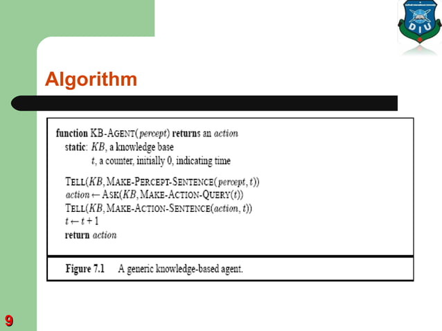 AI Lecture 6 (logical agents) | PPT