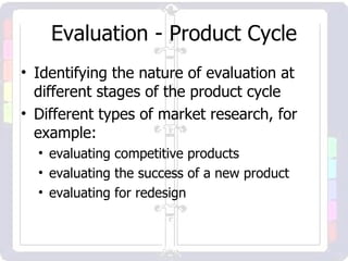 Topic 7 Manufacture Evaluation | PPT