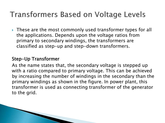 Topic 7 Transformer | PPTX