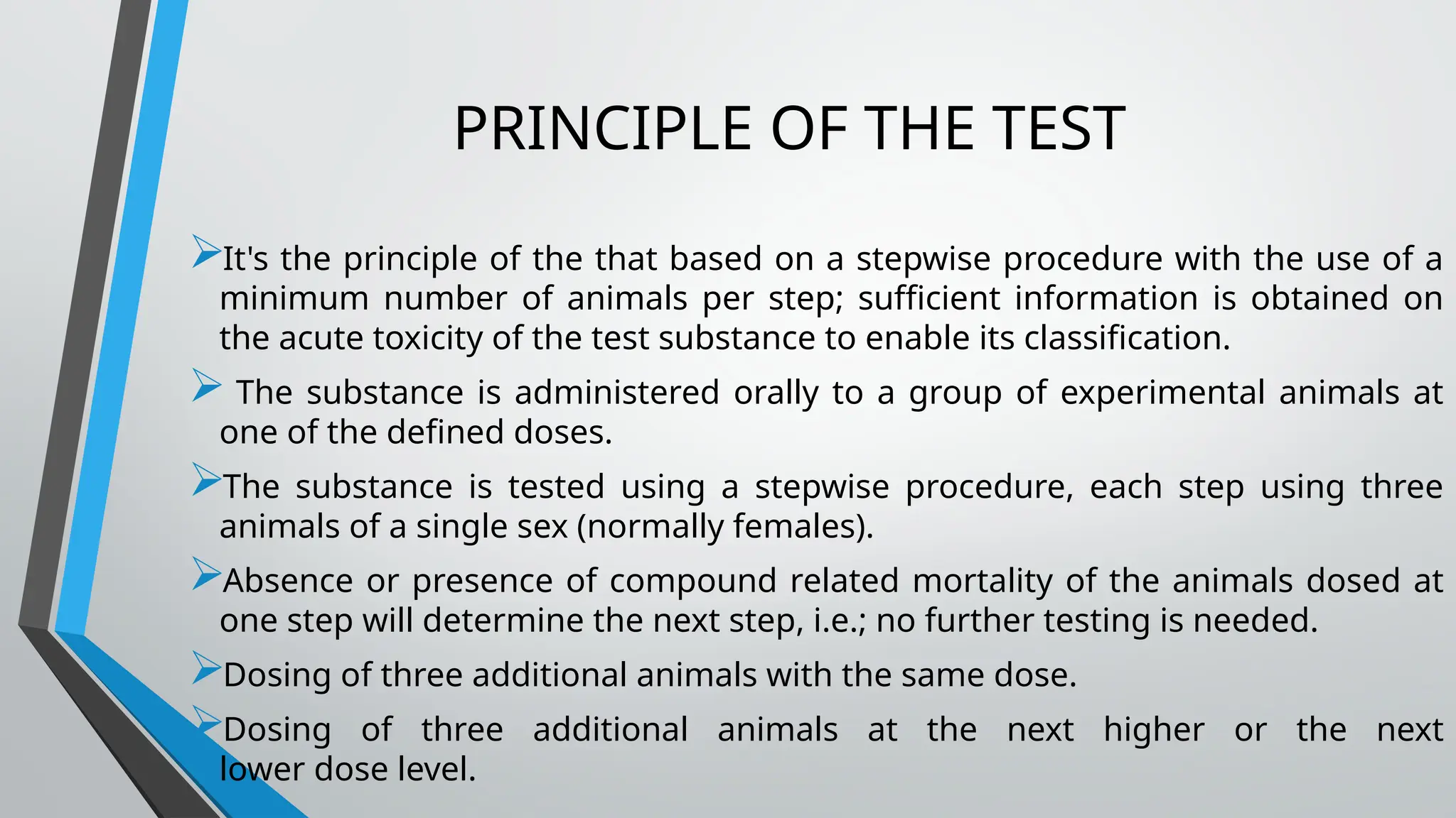 Topic Acute Oral Toxicity Oecd 423 Pptx