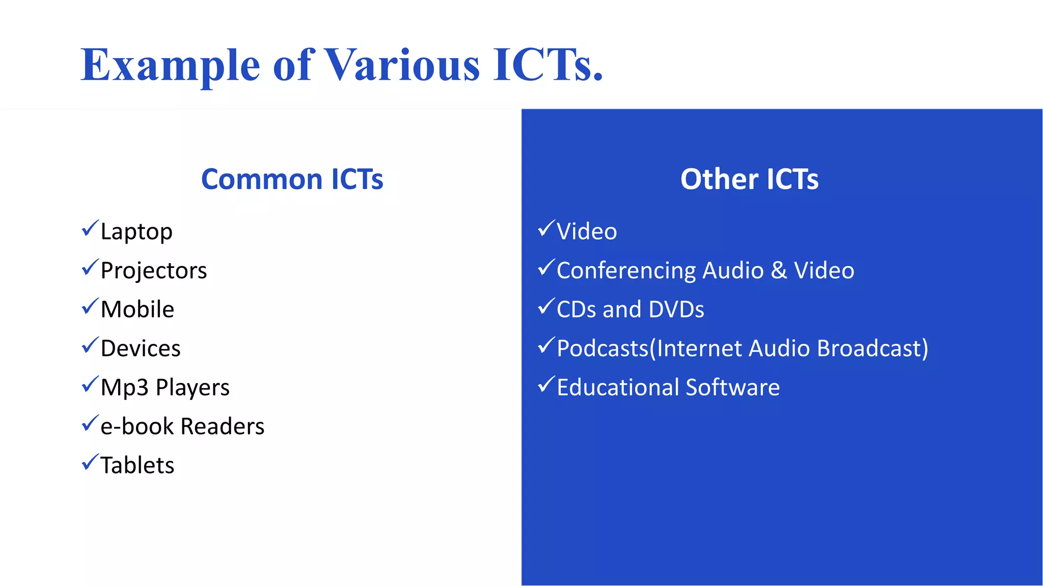 Advantage and Disadvantage of ICT in Education | PDF