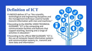 Advantage and Disadvantage of ICT in Education | PDF