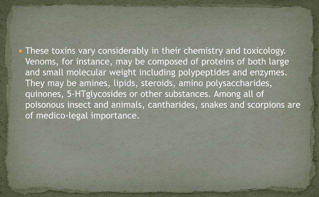 TOPIC- COMMONLY ENCOUNTERED ANIMAL POISONS IN INDIA.pptx