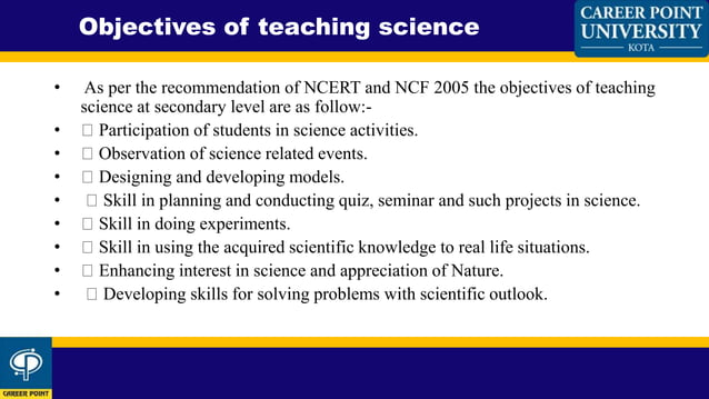 Topic compresive evalution in science | PPT