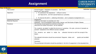 Topic compresive evalution in science | PPT